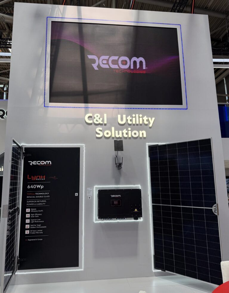 RECOM Technologies Showcases Full Spectrum of Clean Energy Solutions at ...